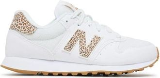 New Balance Baskets 500 pour Femme, Blanc, 44 EU