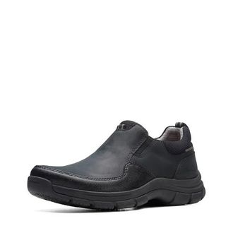 Clarks Mocassins Walpath Step pour Homme, Cuir Noir., 15
