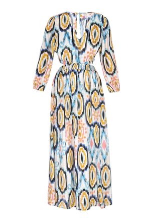 Izia Kleid Frauen blau mehrfarbig