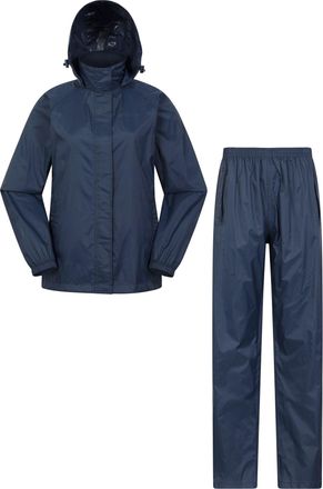 Mountain Warehouse Pakka Jacke & Hose Set f&uuml;r Damen (Marine)