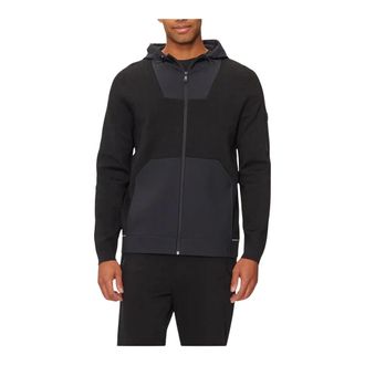 HUGO BOSS Sweat &agrave; capuche zipp&eacute; - Homme - Sweatshirts et sweats &agrave; capuche - Noir - Taille: XL
