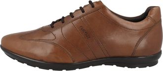Geox Herren U Symbol Oxfords, Kalb Braun, 42.5 EU