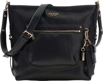 Guess sac &agrave; &eacute;paule Marsha Crossbody Bag Black noir