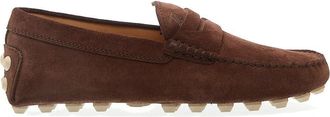 Tod's Tods Loafer - Bubble Moccasin In Brown Suede - Gr. 7 - in Schwarz - f&uuml;r Damen