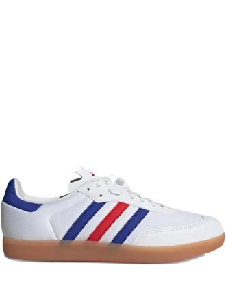 adidas baskets Velosamba Made With Nature Cloud White/Lucid Blue/Better Scarlet - Blanc