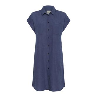 Part Two Ellenapw Kleid Oceana - - Dresses - Damen - Blau - 2XS