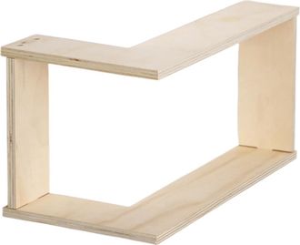 Generic Schwebendes Eck,Holz F&uuml;r Parf&uuml;mflaschen Mit Doppellage | WandZur Pr&auml;sentation Von Schallplatten,F&uuml;r Wohnung, Zuhause, Wohnzimmer, Schlafzimmer, K&uuml;che,