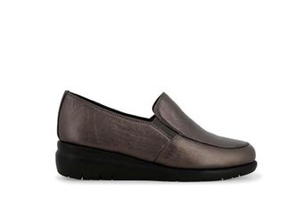 Melluso Mocassin Confortable pour Femme en Cuir Acier k55234z 38