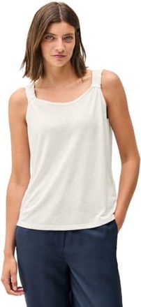 Cecil 3226764 Haut Aspect tricoté, Vanilla White, M Femmes