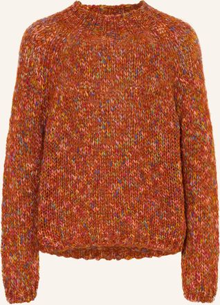 Rich & Royal Pullover Mit Glitzergarn braun