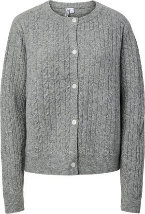 Pieces Pcsilly Ls Cable Cardigan Knit Noos Bc