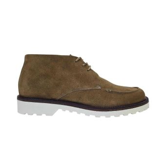 Nicholas Deakins Benjamim Chukka-Stiefel f&uuml;r Herren, Wildleder, Mokassin-Spitze (Hellbraun)