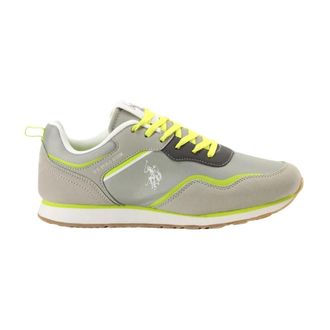 U.S.Polo Association Gelbe Print Slip-On Sneakers - - Shoes - Damen - Grau - 35 EU