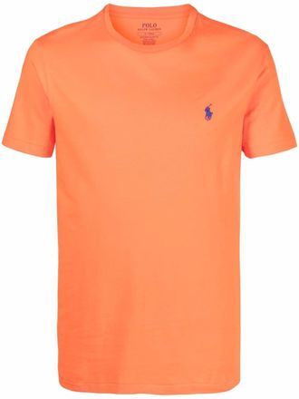 Polo Ralph Lauren t-shirt &agrave; motif Polo Pony - Orange