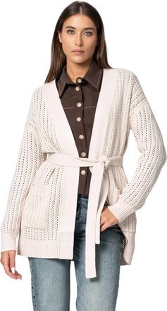 Kocca Femme, Pulls, Beige, Taille: 42 FR Maglia Cardigan M/L Juanitax