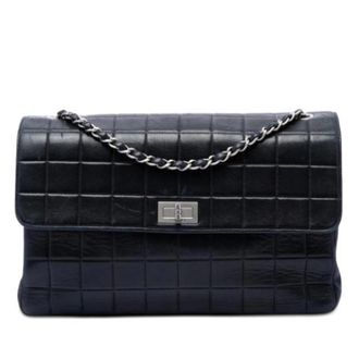 Chanel Pre-owned Vintage Quilted Lambskin Crossbody Bag - - Pre-owned - Damen - Schwarzk - ONE SIZE