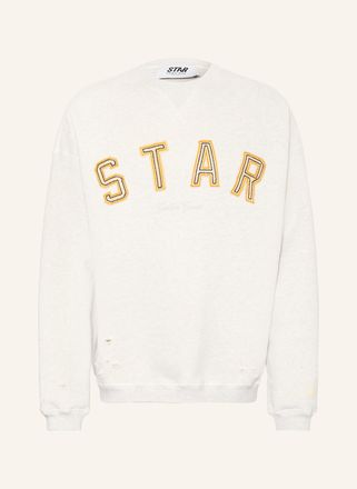 Golden Goose Oversized-Sweatshirt Star grau