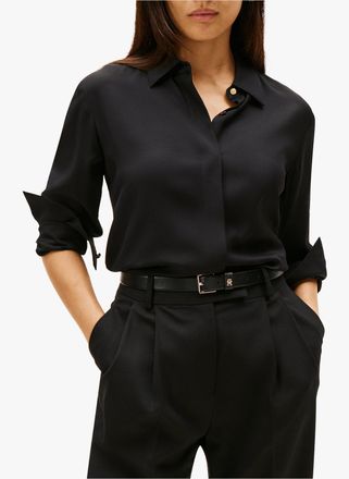 Tommy Hilfiger Chemise coupe standard &agrave; patte invisible