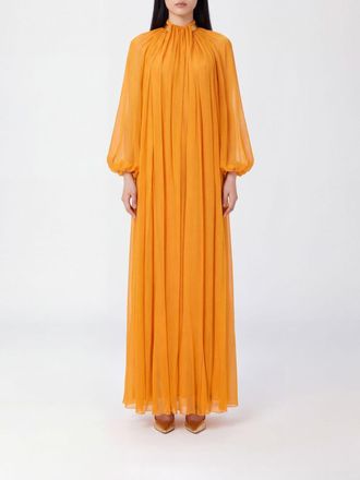 Elisabetta Franchi Tunique longue en viscose avec manches ballon