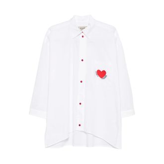 Alessandro Enriquez Femme, Blouses et Chemises, Blanc, Taille: 38 FR Chemises