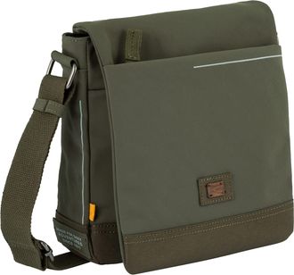 Camel Active City Herren Überschlagtasche Umhängetasche Mittelgroß Grün