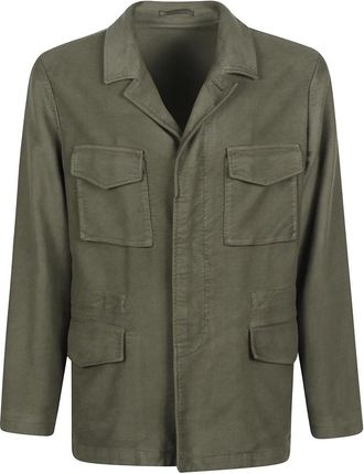 Boglioli Homme, Vestes, Vert, Taille: XL Veste dext&eacute;rieur &agrave; quatre poches