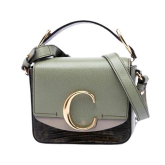 Chlo&eacute; Pre-owned Mini C Satchel - - Pre-owned - Damen - Gr&uuml;n - ONE SIZE