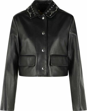 Marni Blouson En Cuir - Noir