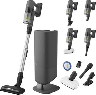 AEG ULTIMATE 7000 Akku-Staubsauger, Leicht, Leistungsstark, All-in-One Station f&uuml;r Hygienische Selbstentleerung, HEPA-Filtration, Auto-Modus-Optimierte Sa