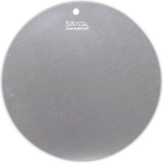 Städter Staedter runde Kuchenplatte, Silber, Aluminium, Silber, 28 cm