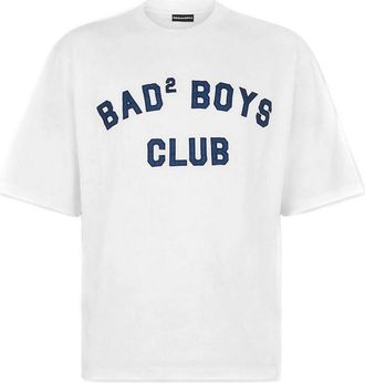 Dsquared2 Pull Col Rond - Blanc