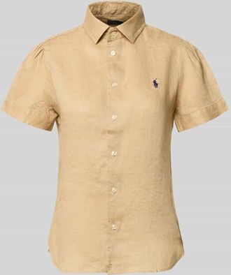 Polo Ralph Lauren Regular Fit Leinenbluse aus reinem Leinen