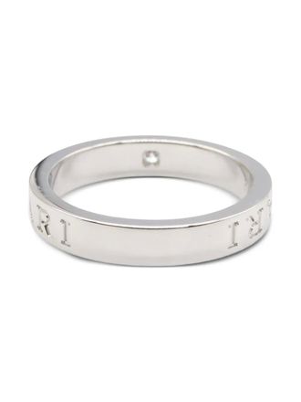 Bulgari bague B.zero1 en or blanc 18ct pavée de diamants (années 2010) - Gris
