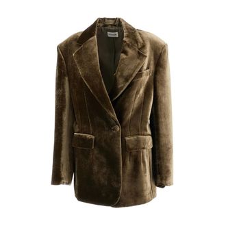 P.A.R.O.S.H. P.a.r.o.s.h. - Ravel Blazer - Femme - Vestes - Brun - Taille: 36 FR
