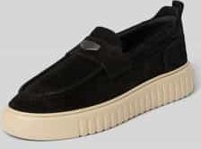 Antony Morato Loafers aus Leder mit Label-Applikation Modell PARROT