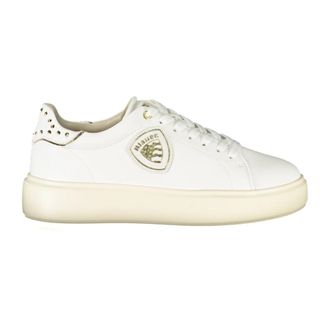 Blauer Sportschuh - - Shoes - Damen - Wei&szlig; - 40 EU