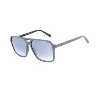 Guess Homme, Accessoires, Gris, Taille: ONE Size Resin Frame Square Lunettes de soleil