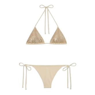MC2 Saint Barth Maleah Triangle Bikini - - Swimwear - Damen - Beige - L