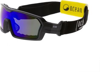 OCEAN Chameleon Schwimmbrille für Wassersport, polarisiert, Kitesurf, mattschwarz, Einheitsgröße