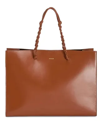 Jil Sander Sac Cabas - Marron