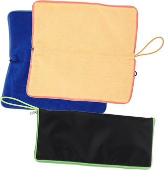 SOLUSTRE 3 Stück Oxford Tasche für Nasse Regenschirme Faltbar Wasserabweisend Waschbar Vielseitiger Organizer für Kamera Becher für Reisen Camping Outdoor Eins