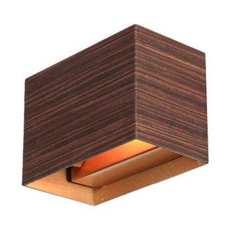 Steinhauer Wandleuchte - Muro - braun - metall - G9 - 3365E - Steinhauer