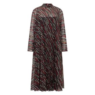 Red Valentino Sternenprint Plisseekleid - - Dresses - Damen - Schwarzk - L