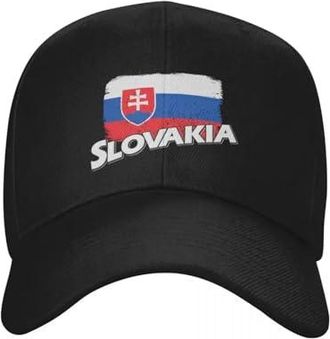 Generic Casquette de Baseball Masculin, Casquette de Baseball avec Drapeau de Slovaquie, Tenue Urbaine Chapeau Occidental pour Femmes, Hommes