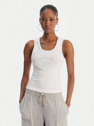 Juicy Couture Top Thin Strap JCWLV126308 Wei&szlig; Slim Fit