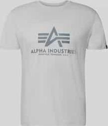 Alpha Industries T-Shirt mit Label-Detail Modell BASIC