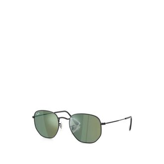 Ray-Ban unisex, Accessoires, Noir, Taille: 51 MM Hexagonal Lunettes de soleil