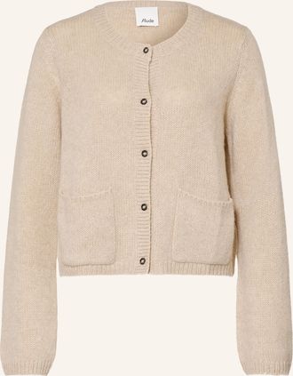Allude Allude Strickjacke Mit Cashmere beige