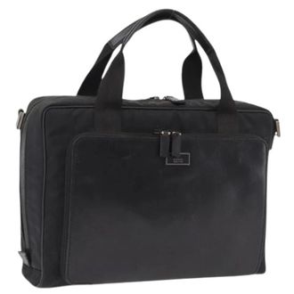 Gucci Sac &agrave; main vintage en toile Pre-owned - Femme - Pre-owned - Noir - Taille: ONE Size