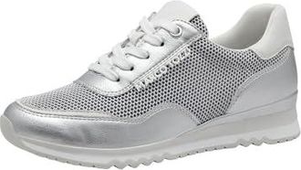Marco Tozzi Femme Damen Sneaker 2-23731-44 Basket, Blanc/Argent, 41 EU